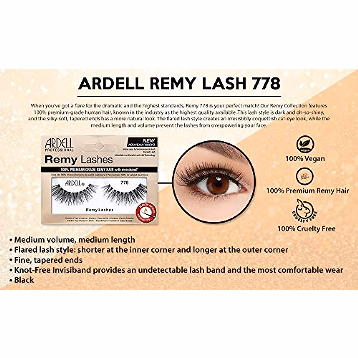 Ardell A-Remy Lash 778, Black