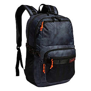 adidas Originals Energy Backpack, Stone Wash Carbon-Black/Black/Solar Red, One Size