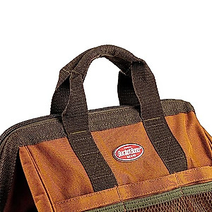Bucket Boss Gatemouth 13 Tool Bag in Brown, 60013, 8 liters
