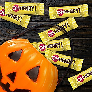 OH HENRY! Halloween Chocolatey Candy Bars, 30 Count, 450 Gram