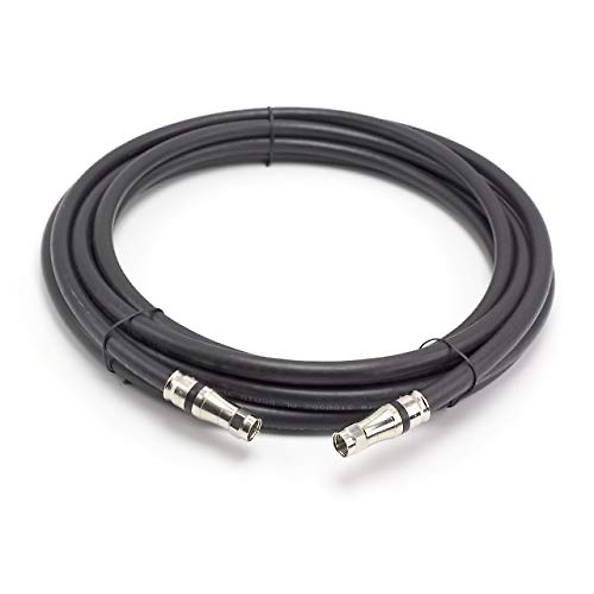 THE CIMPLE CO 3 Feet - RG-11 Coaxial Cable F Type Cable High Definition with RG11 Coax Compression Connectors - (Black)
