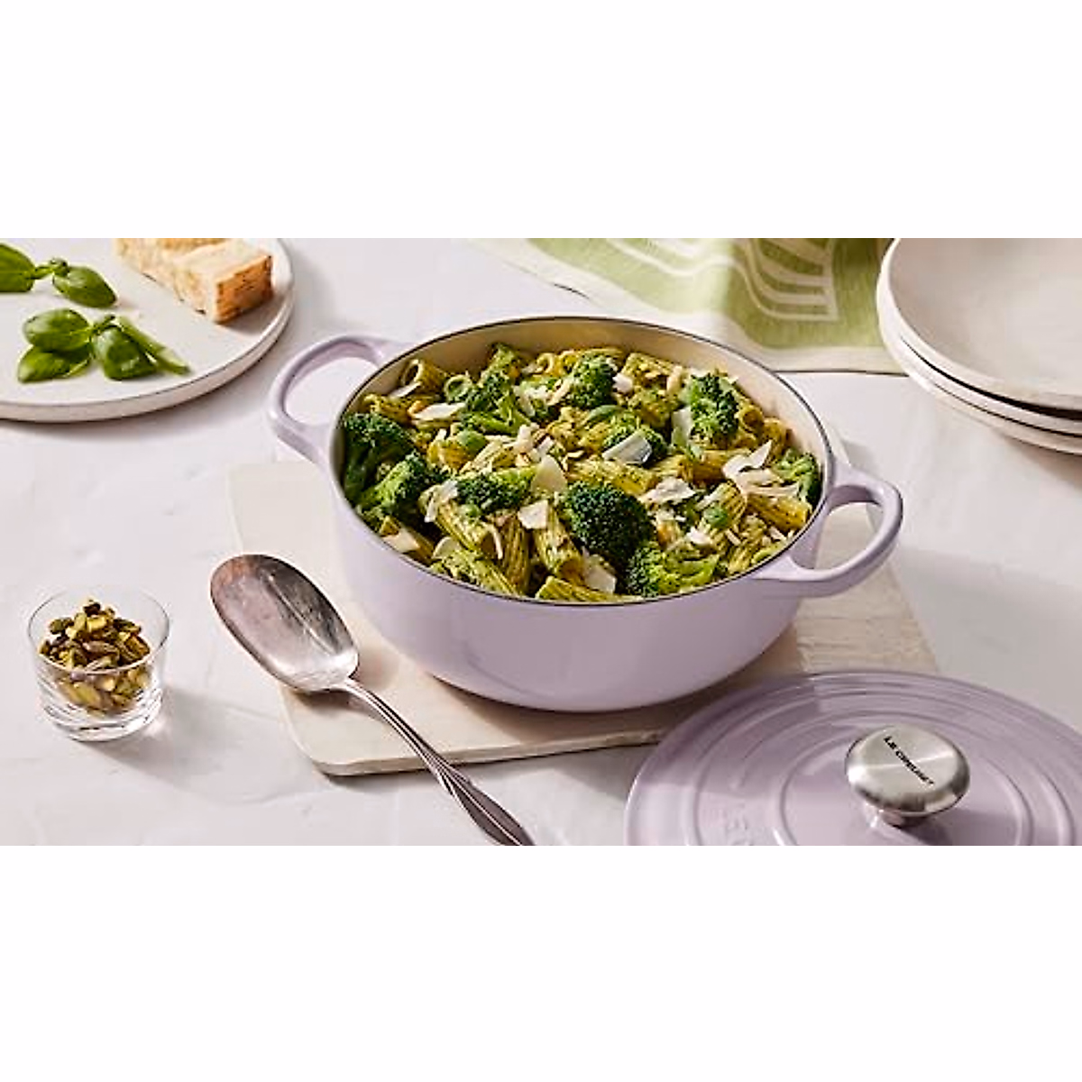 Le Creuset Enameled Cast Iron Signature Sauteuse Oven, 3.5 qt., Flame