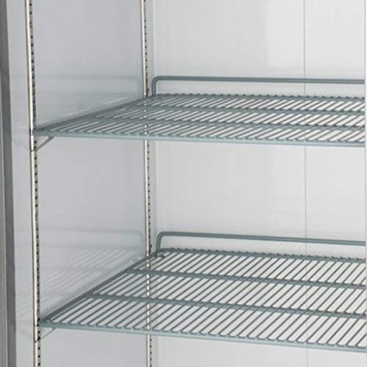 Peak Cold Single Door REFRIGERATOR; Commercial Reach In Stainless Steel, White Interior; 23 Cubic Ft, 29" Wide