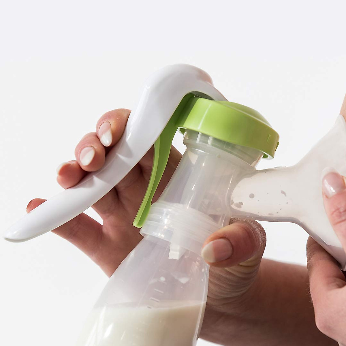 Ardo Amaryll Manual Breastpump, Designed & Manufactured in Switzerland, Includes 26 and 22mm Breast Shells. Portable Quiet Breast Pump. BPA Free Manual Pump for Gentle Pumping. Easy to Use, Hand Pump