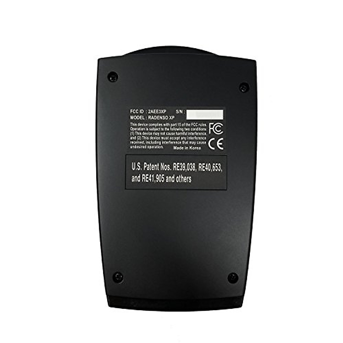 Radenso XP Radar Detector with Less False Alerts, Long Range, USA Technical Support, GPS Lockouts