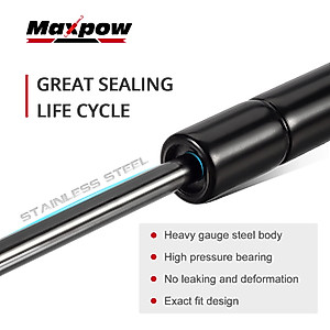 Maxpow 2pcs Rear Liftgate Hatch Gas Charged Lift Support Compatible with Ford Expedition 1997 1998 1999 2000 2001 2002 SG204020
