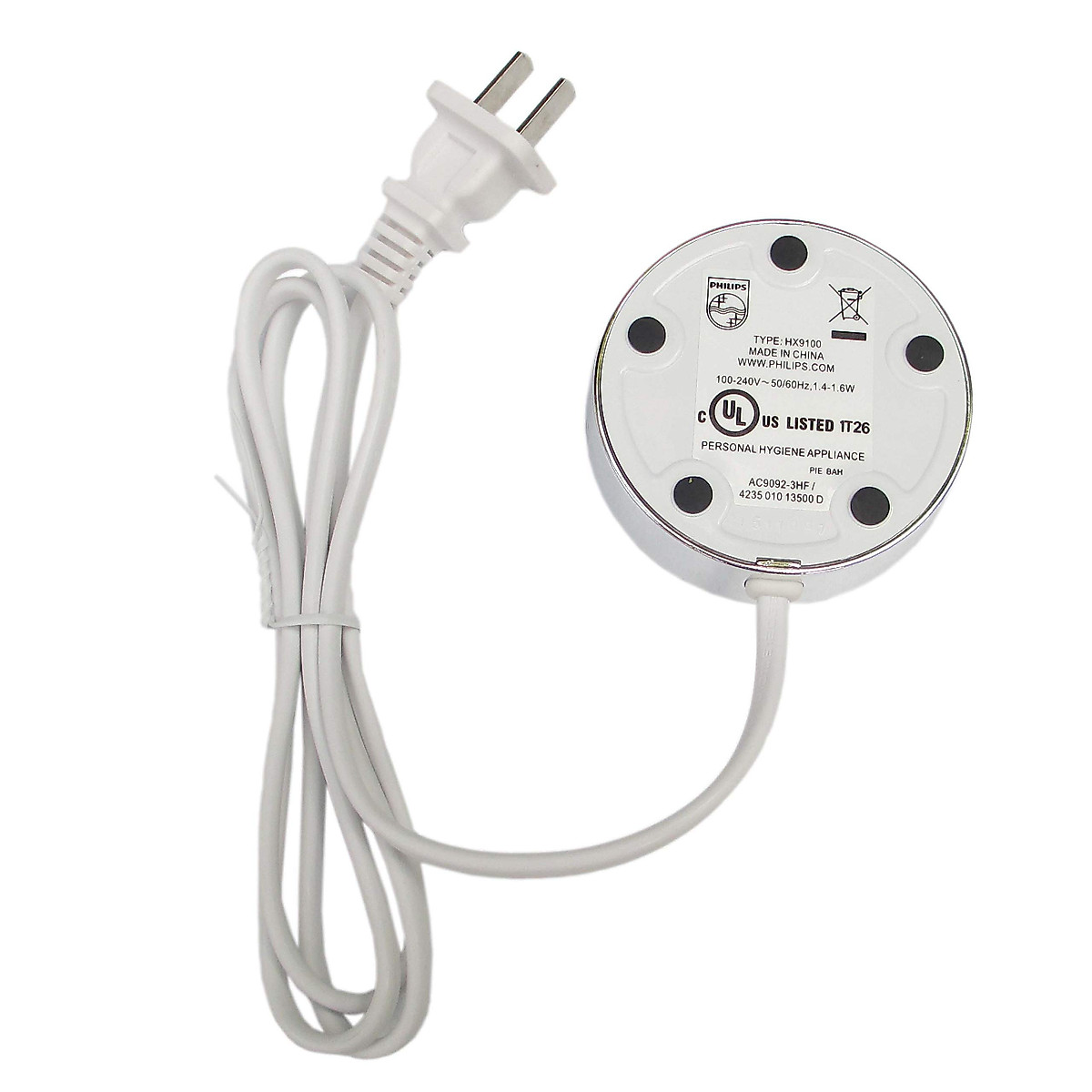 New Replacement Charger Base for Replacing Philips HX9500 HX9911 HX9924 HX992B HX992W HX993W HX9944 HX9957/51HX9964 HX9974 HX9984 HX9985 110-240V