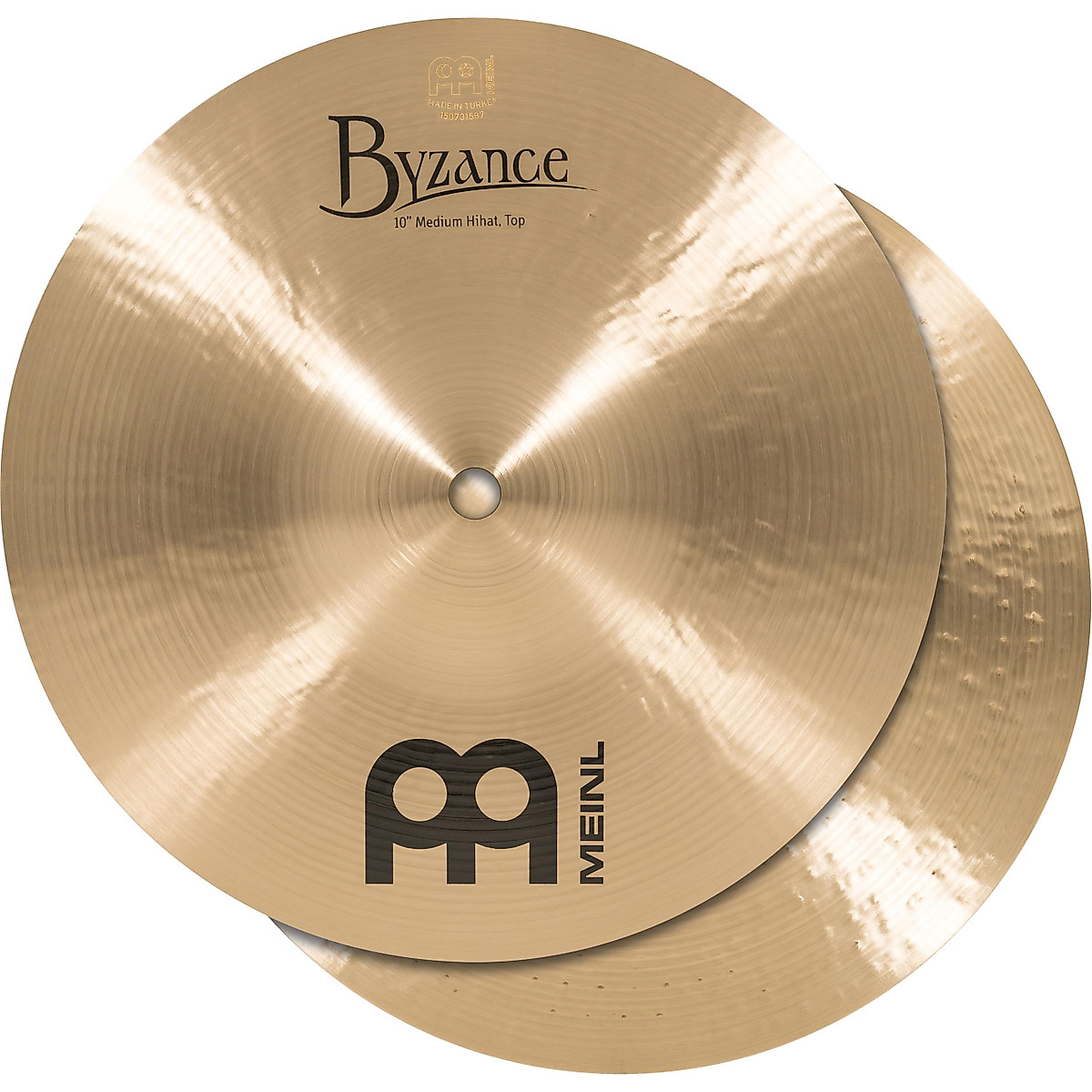 Meinl Cymbals B10MH Byzance 10-Inch Traditional Mini Hi-Hat Cymbal Pair (VIDEO)