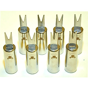 G & F 20-Piece Stainless-Steel BBQ Tool Kit, Strong, Sturdy, Heavy Duty Grilling Tool Kit in Portable Aluminium Carrying Case, Dishwasher Safe