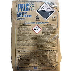 Sodium Hydroxide - Caustic Soda - Lye - Food Grade - 1 lb - 50 lb Options (10 lb)