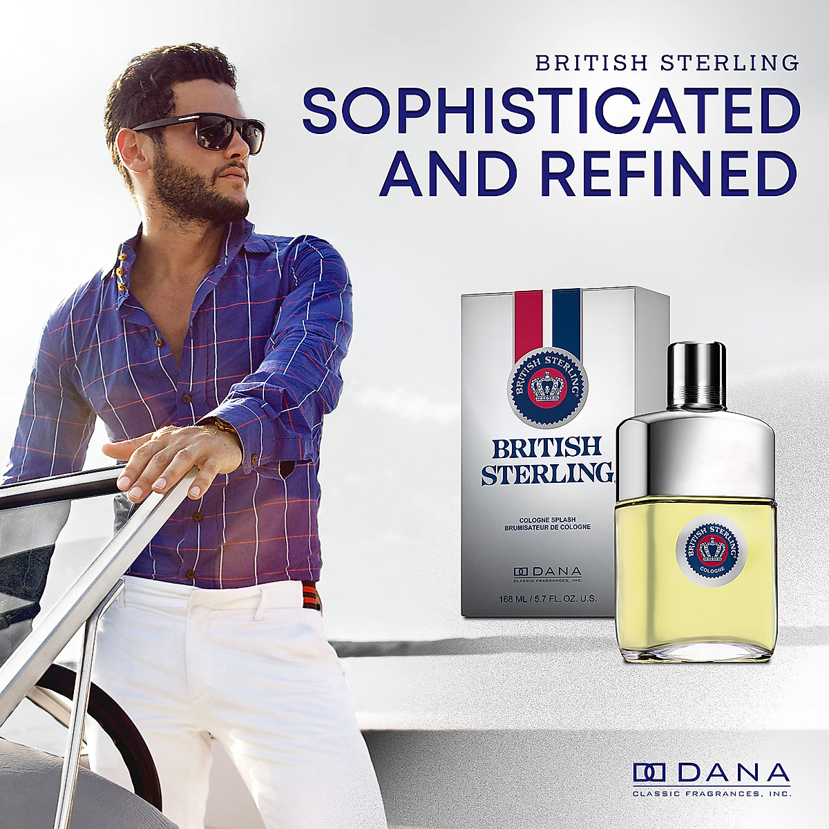 British Sterling Cologne for Men by DANA 5.7 Oz.