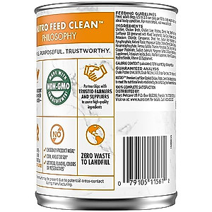 NUTRO PREMIUM LOAF Adult Natural Grain Free Wet Dog Food Slow Cooked Chicken, Potato, Carrot & Pea Recipe, 12.5 oz. Cans (Pack of 12)