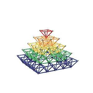 Edress Lengthen Magnetic Sticks Building Set Intelligence Toys (250 Pcs)