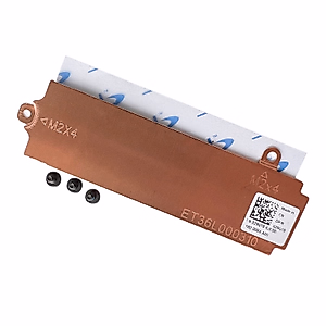M.2 2280 SSD Thermal Pad Kit Replacement for Dell G15 5520 5510 5511 5515 Bracket Shield 29GT8 Heatsink Caddy X8MY9