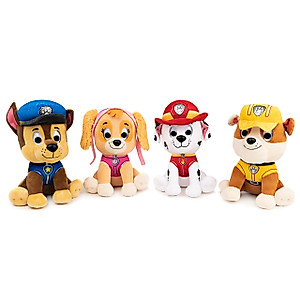 GUND Paw Patrol Rubble in Signature Construction Uniform For Ages 1 and Up, 9”