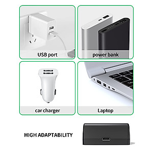 Surfola Action Camera Battery Pack, Rechargeable Batteries with Charger 1350mAh X2, with USB Dual Charger for Sports Camera, Compatible with AKASO EK7000/CAMPARK/CROSSTOUR/APEMAN and More