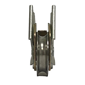 Barton Kramer Miller Roller for Sliding Glass Doors | Roller Replacement for Patio Glass Door Repair | Stainless Steel | Precision Bearing Wheel - Fix Sliding Doors (DR-109-SP)