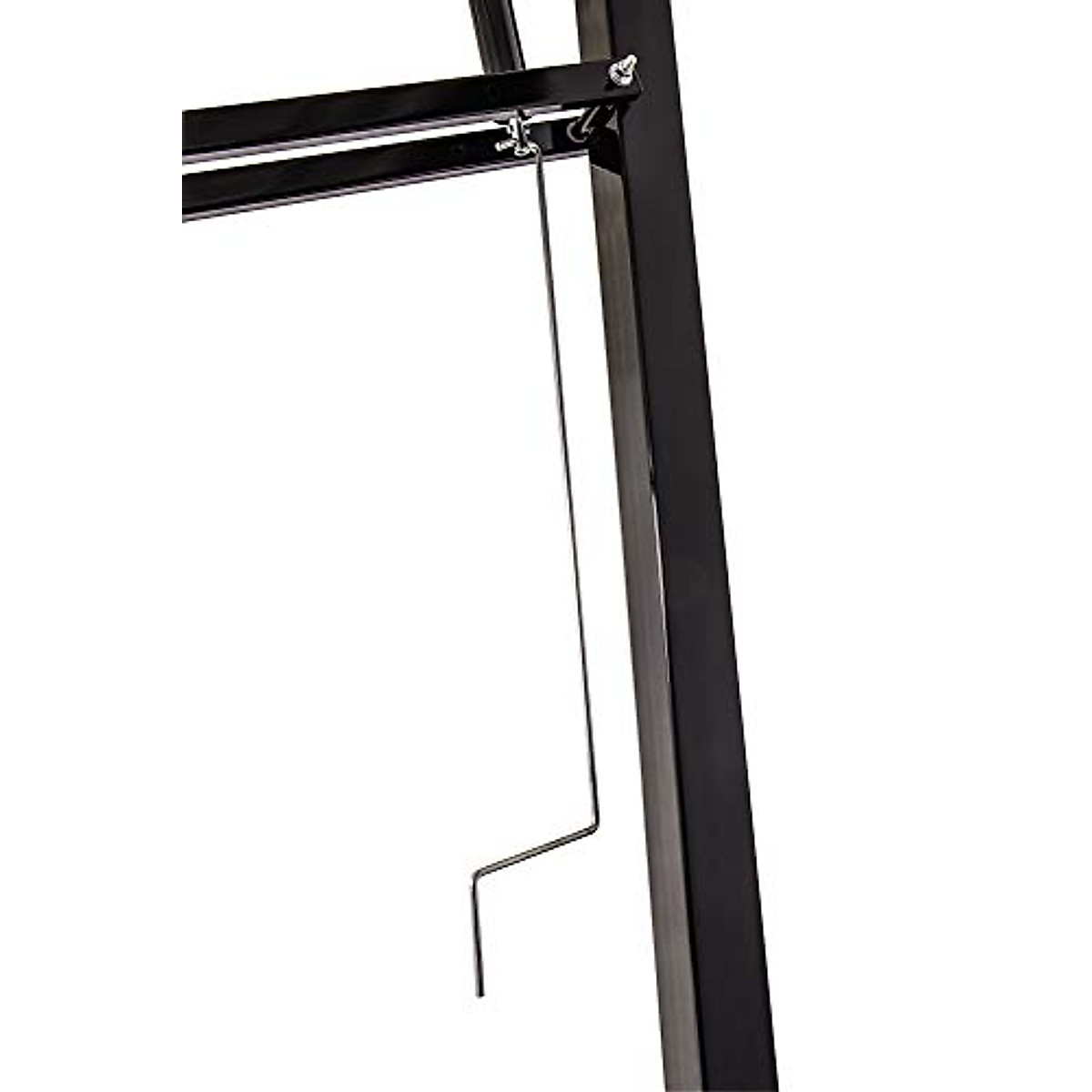 Goalsetter Elite Plus 54” Tempered Glass Backboard In-Ground Basketball Hoop - HD Breakaway Rim, Black (TS44154G3)