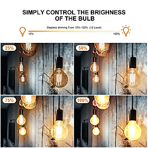 Outdoor Dimmer for String Lights, 600W Outdoor Dimmer Switch, 100FT Remote Control Light Dimmer, Dusk to Dawn Dimmer Plug for Dimmable Outdoor String Lights, Lamps and Patio Lights, Timer, Waterproof