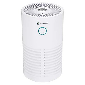 GermGuardian Air Purifier with HEPA Filter, UV Sanitizer and Odor Reduction, White, 15" Tower