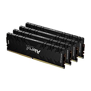 Kingston Fury Desktop PC Memory DDR4 2666MT/s 16GB x 4 Kingston Fury Renegade CL13 KF426C13RB1K4/64