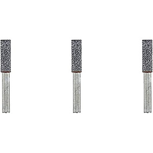 Dremel 453 Chainsaw Sharpening Grinding Stones Multipack, 3 Grinding Stones for Precise, Quick and Easy Sharpening of Chain Saw Blades (4 mm)