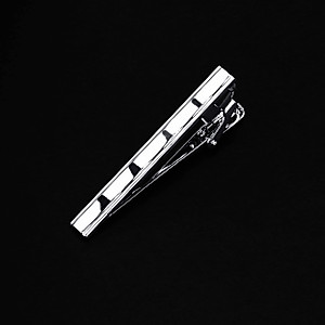 Branduce Rose Gold Tie for Wedding Men Business Solid Classic Necktie Pocket Square and Tie Clip Set (TA01-23)