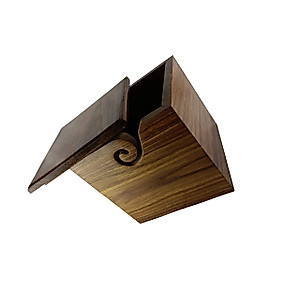 Indian Glance Wooden Yarn Storage Bowl with Carved Holes & Drills Knitting Crochet Accessories, Beautiful Gifts on All Occasions for Moms and Grandmothers (6X6x6 Inches)