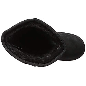 Koolaburra by UGG Girls' K KOOLA Tall Fashion Boot, Black, 03 Medium US Big Kid