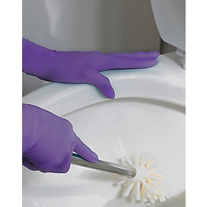 HALYARD PURPLE NITRILE Exam Gloves, Powder-Free, Non-Sterile, 5.9 mil, 9.5", Purple, Large, 55083 (Case of 1000)