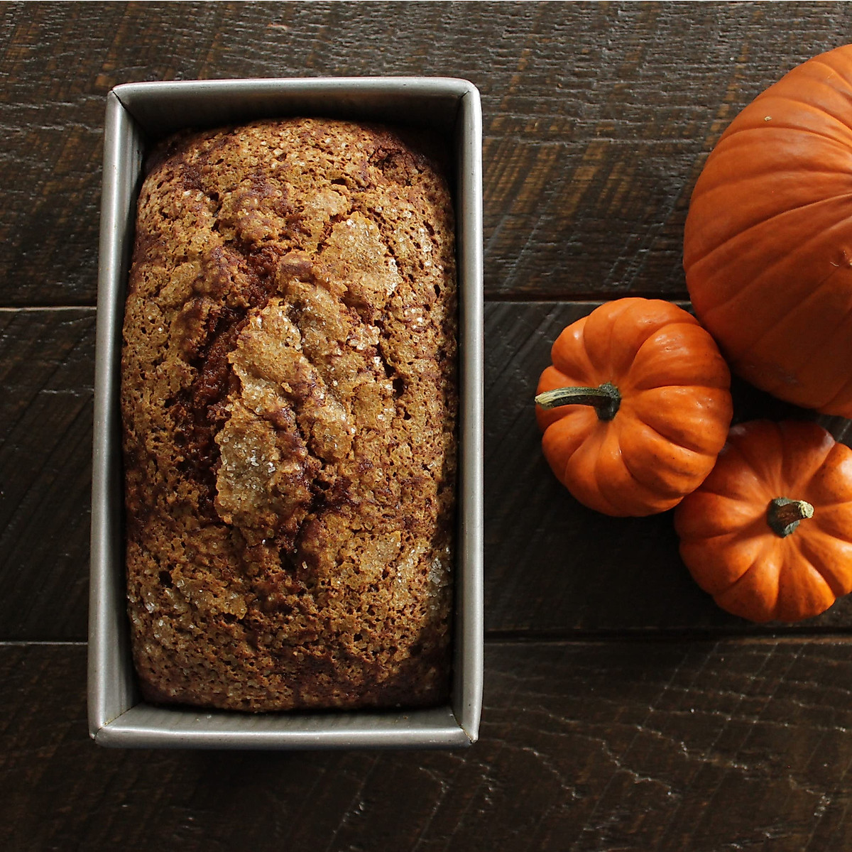 USA Pan Nonstick Standard Bread Loaf Pan, 1 Pound, Aluminized Steel