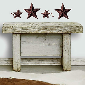 RoomMates RMK1276SCS Country Stars and Berries Peel and Stick Wall Decals