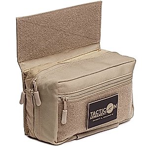 Tacticon Drop Pouch Elite | Combat Veteran Owned Company | Dangler Pouch Compatible with Any Vest with Hook and Loop at Front