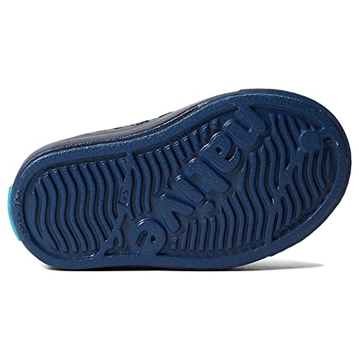 Native Shoes Baby Boy's Jefferson Block (Toddler) Frontier Blue/Frontier Blue/Insight Circle 9 Toddler M