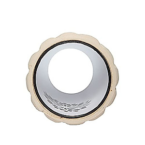 easyoga YNE-002-E1 Eco Body Roller, Beige, 12.8 x 5.1 inches (32.5 x 13 cm)