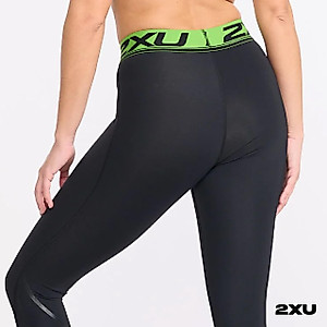 2XU Women's Refresh Recovery Compression Tights (Black/Nero, Medium)