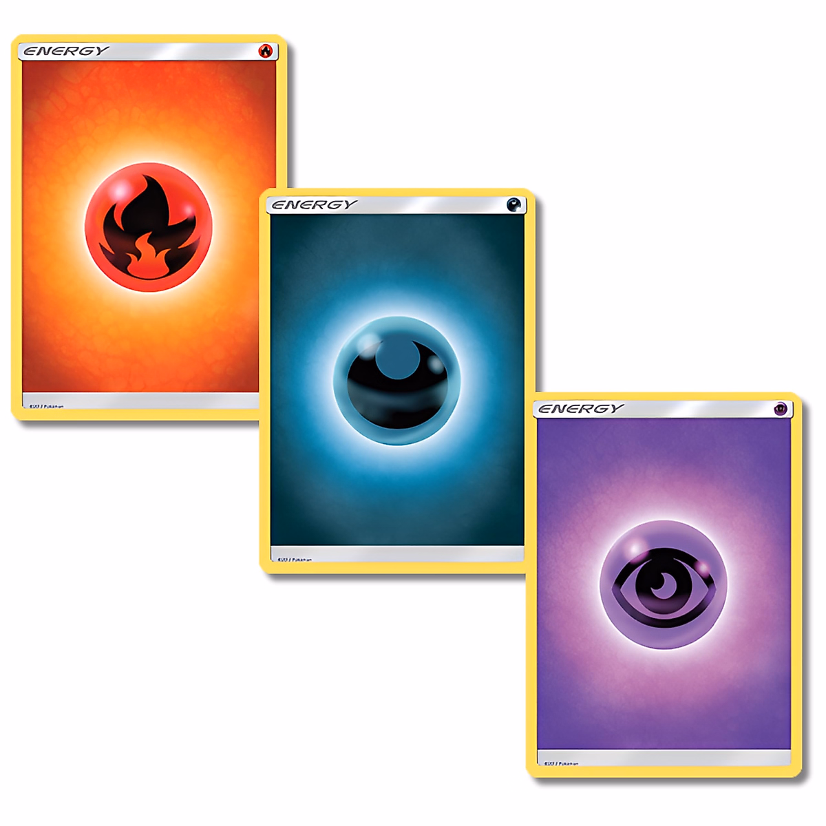 Pokemon 90 Cards Basic Energy Pack (10 of each type)