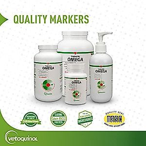 Vetoquinol Triglyceride Omega Liquid Dog & Cat Supplement, 8oz: All Weights