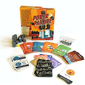 Power Failure: A Strategy Card Game About Power Plants and Energy Generation – Science Board Game on Nuclear, Renewable, and Fossil Fuels - Educational STEM Board Game for Gamers, Adults and Families