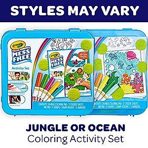 Crayola Color Wonder Mess Free Coloring Activity Set, 30+Piece, Toddler Toys, Gift for Kids 3, 4, 5, 6