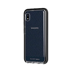 Tech21 Evo Check Series Gel Case for Samsung Galaxy A10e - Smokey Black