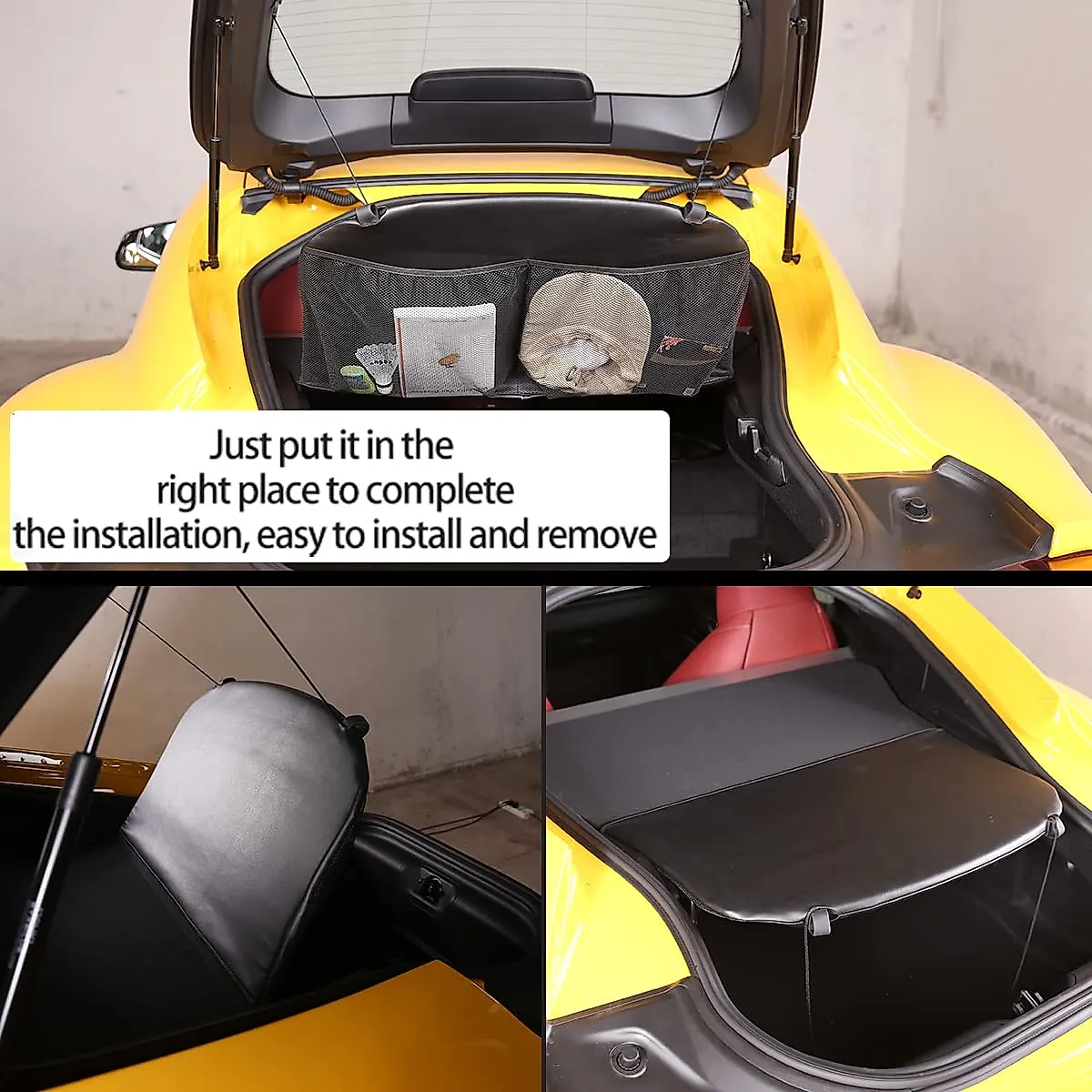 YUECHI For Toyota Supra GR A90 A91 MK5 2020-2022 Car trunk partition storage bag