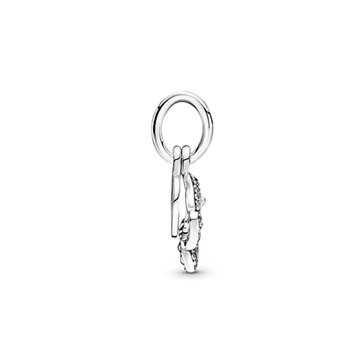 Pandora Blue Butterfly & Quote Double Dangle Charm Bracelet Charm Moments Bracelets - Stunning Women's Jewelry - Made with Sterling Silver, Cubic Zirconia & Enamel, No Gift Box