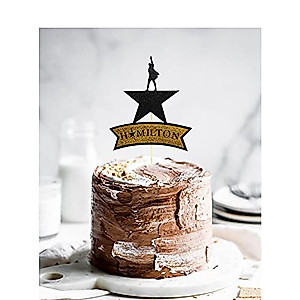 American Musical Cake Topper For Hamilton Birthday Party Decor Decorations For Kids Adults