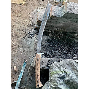 Gurkha Kukri Knife Overall 19 IN Sirupate Khukuri The Historic Alive Kukri Full Tang 14 Fixed Blade, Leather Sheath & 2 Small Knives - Handmade In Nepal