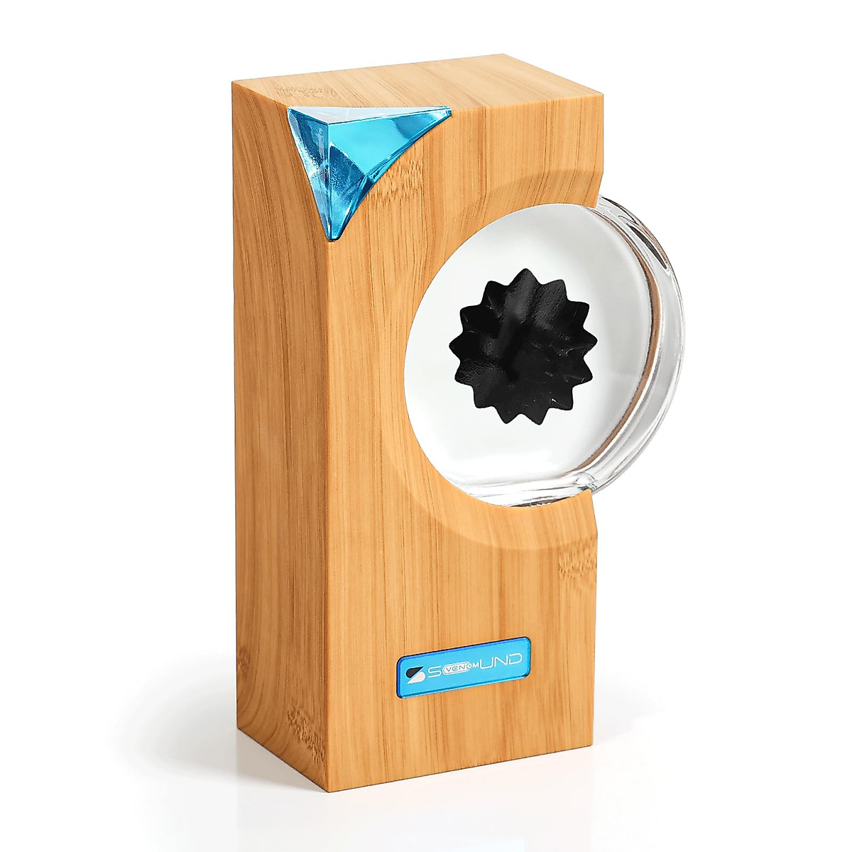 sovenomund Dancing Ferrofluid with Music Rhythm, Ferrofluid Speaker Music Mate, Symbiote in a Bottle, Ferrofluid Display Lamp, Magnet Liquid Toy, Desktop Decor, Teenager Gifts