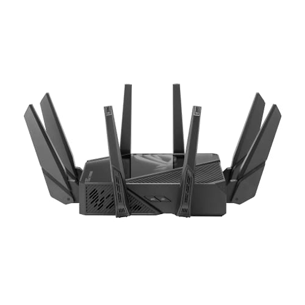 ASUS ROG Rapture GT-AXE16000 Quad-band WiFi 6E Extendable Gaming Router, 6GHz Band, Dual 10G Ports, 2.5G WAN Port, ASUS RangeBoost Plus, Triple-level Game Acceleration, VPN Fusion, AiMesh Compatible