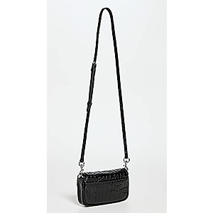 Marc Jacobs Women's The Mini Soft Shoulder Bag, Black, One Size