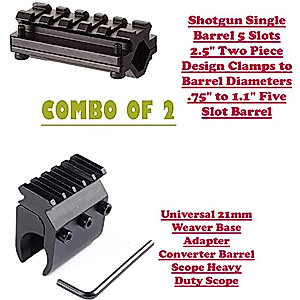 360 Tactical Universal Tactical Hunting Single 3 Slot 1.6 inch Barrel Sight