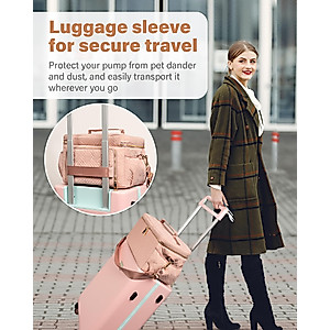 Bag Pump Storage Bag Compatible with with Spectra S1 S2 Gold, Breast Pump Carrying Case,EliteMom Breast Pump Tote Bag with cooler & Strap